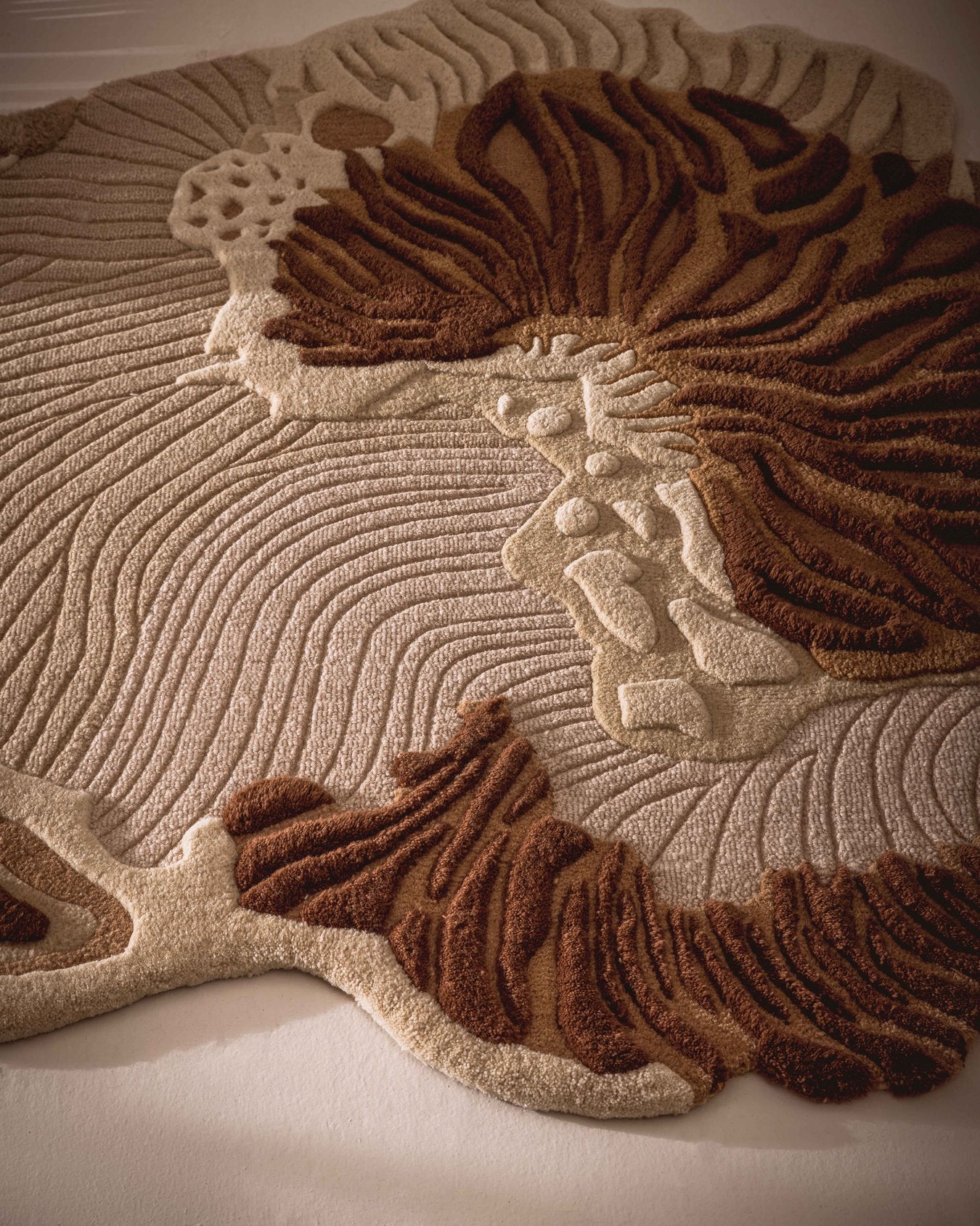 Forest Canopy Rug: Textured Nature-Inspired Luxury | Loops by LJ
