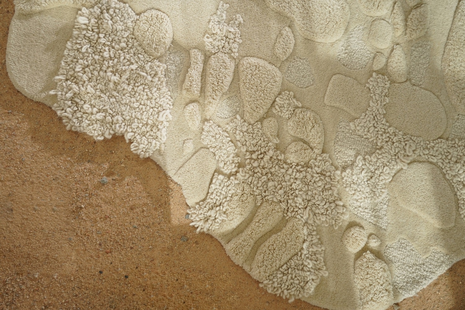 Textured Terrain Rug: Minimalist Warmth & Style | Loops by LJ